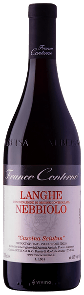 2017 Franco Conterno Langhe Nebbiolo Cascina Sciulun | Vivino US