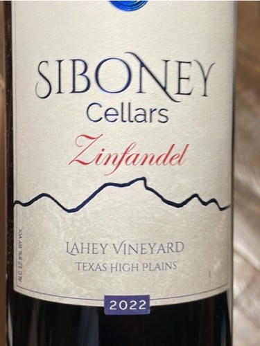 Siboney Cellars Lahey Vineyards Zinfandel | Vivino US