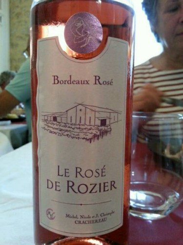 Château Rozier Morillons Le Rosé de Rozier Bordeaux Rosé | Vivino US