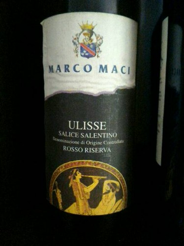 Marco Maci Ulisse Salice Salentino Rosso Riserva | Vivino US