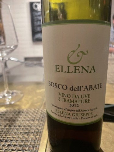 Ellena Giuseppe Bosco dell'Abate Vino da Uve Stramature | Vivino US