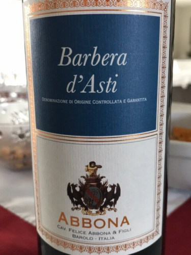 Felice Abbona & Figli Barbera d'Asti | Vivino English