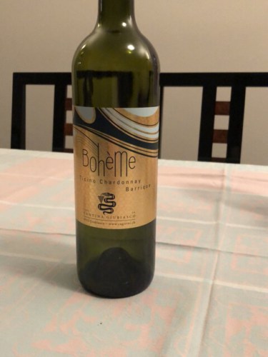 Cagi Cantina Giubiasco Bohème Chardonnay Barrique | Vivino US