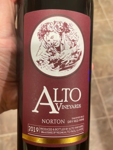 Alto Vineyards Norton Dry Red | Vivino US