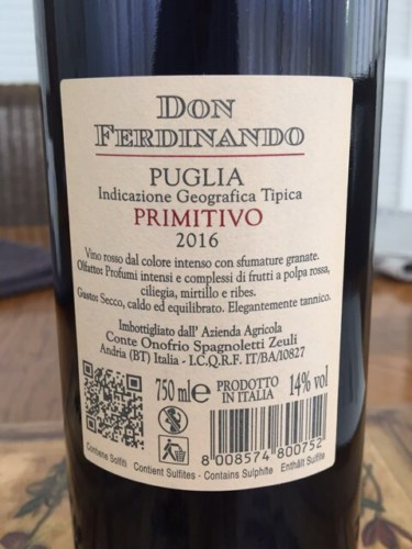 Don Ferdinando Primitivo | Vivino US