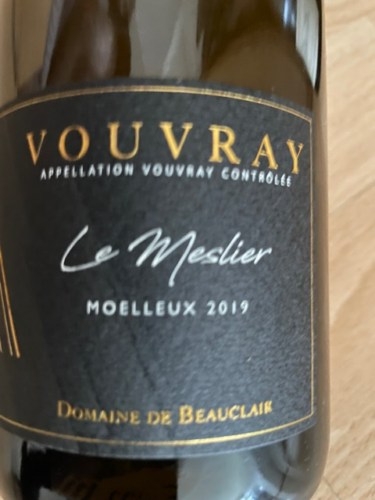 Domaine de Beauclair Le Meslier Vouvray Moelleux | Vivino US