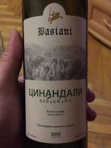 Basiani Цинандали (Tsinandali) | Vivino US