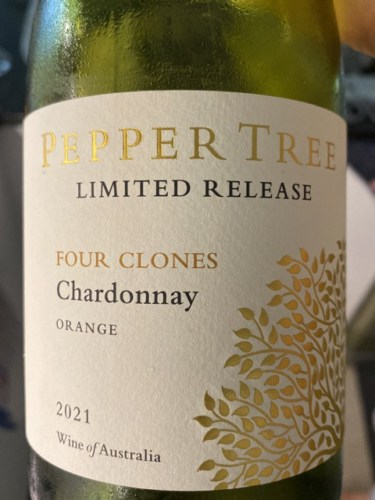 Pepper Tree Four Clones Limited Release Chardonnay | Vivino US