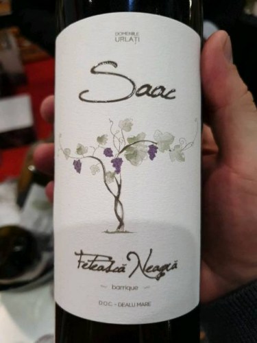Domeniile Urlati Saac Fetească Neagră | Vivino US