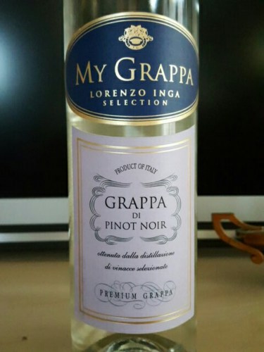 N.V. Lorenzo Inga Selection My Grappa Premium Grappa di Pinot Noir ...