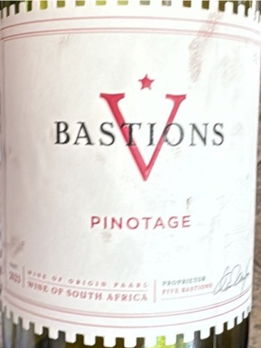 Five Bastions - Bastions V Pinotage | Vivino US