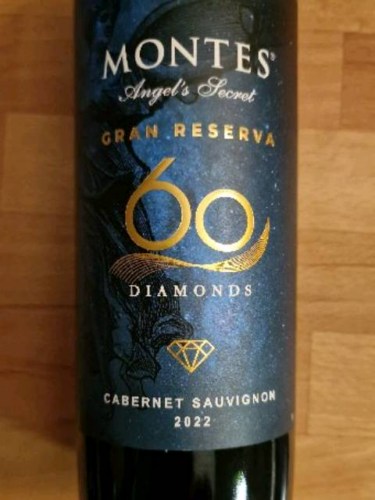 Montes Angel's Secret Gran Reserva 60 Diamonds Cabernet Sauvignon ...