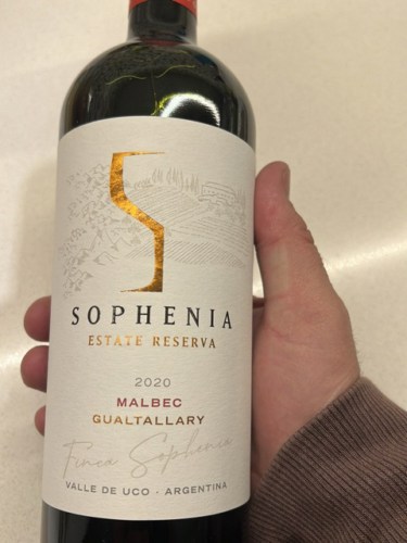 Sophenia Estate Reserva Malbec | Vivino