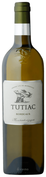 Les Vignerons de Tutiac Bordeaux Blanc | Vivino English