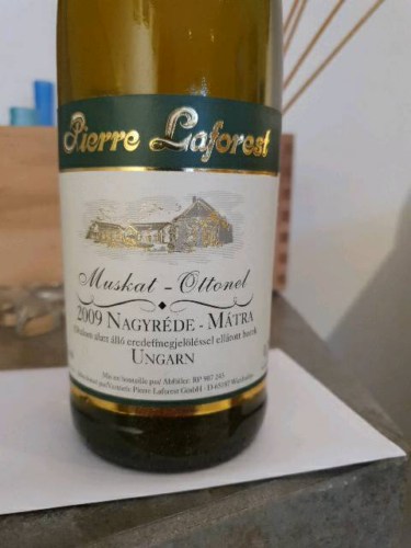 Pierre Laforest Muskat - Ottonel Nagyréde | Vivino US