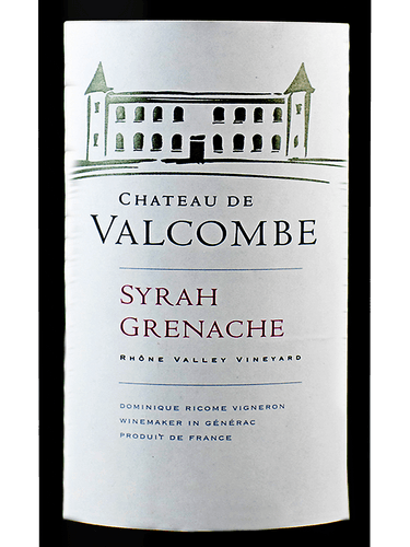 Château de Valcombe Syrah - Grenache | Vivino US