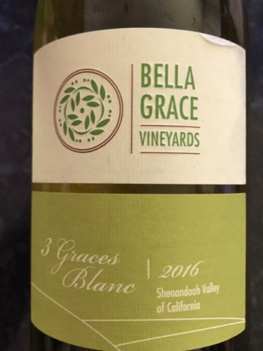 Bella Grace Vineyards 3 Graces White | Vivino US