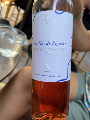 Domaine Sigalas Les Iles de Sigalas Rosé | Vivino US