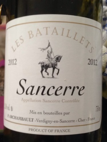 Pierre Archambault Sancerre Les Bataillets | Vivino Brasil