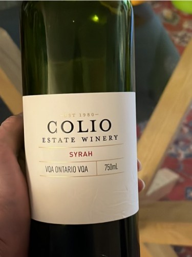 Colio Syrah | Vivino US