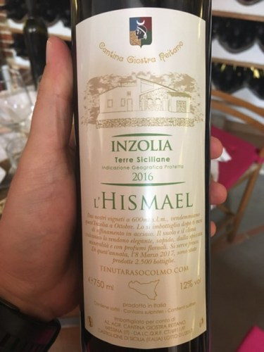 Tenuta Rasocolmo L'Hismael Inzolia | Vivino US