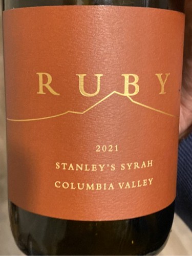 Ruby Stanley’s Syrah | Vivino US