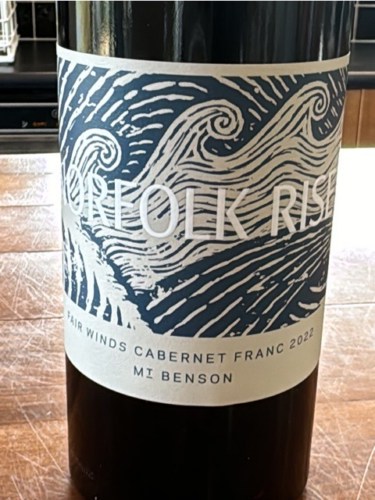 Norfolk Rise Fair Winds Cabernet Franc | Vivino US