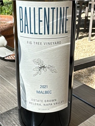 Ballentine Vineyards Fig Tree Vineyard Malbec | Vivino US