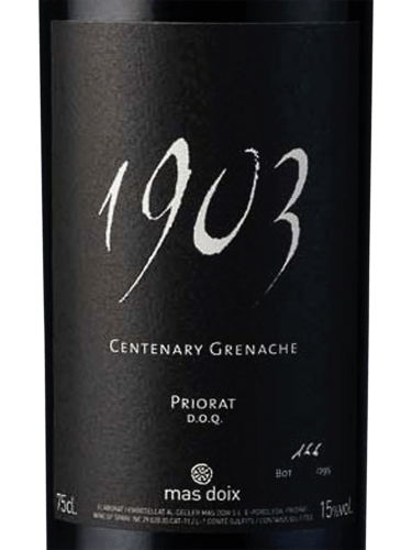 Mas Doix 1903 Centenary Grenache | Vivino English