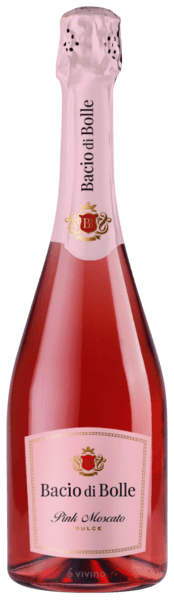 N.V. Bacio di Bolle Pink Moscato Rosé Dulce | Vivino US