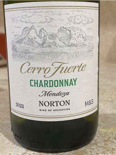 Bodega Norton Cerro Fuerte Chardonnay | Vivino US