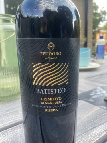 Feudoro Batisteo Riserva Primitivo di Manduria | Vivino US