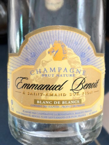 Emmanuel Benoit Blanc de Blancs Brut Nature Champagne | Vivino US