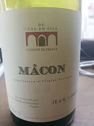 Jean Loron Mâcon Rouge | Vivino US