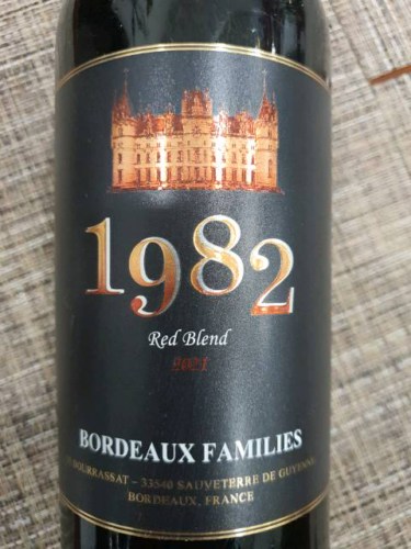 UG Bordeaux 1982 Cabernet Sauvignon - Merlot | Vivino US