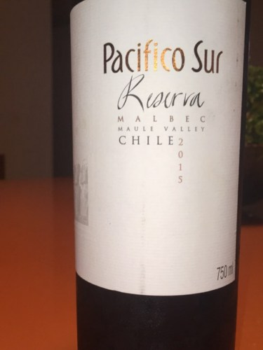 Pacifico Sur Malbec Reserva | Vivino US