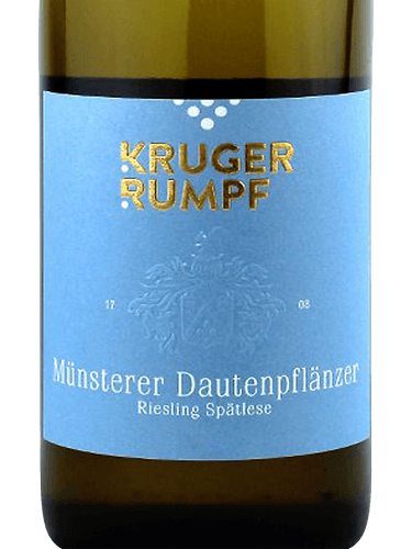 2020 Kruger-Rumpf Münsterer Dautenpflänzer Riesling Spätlese | Vivino US