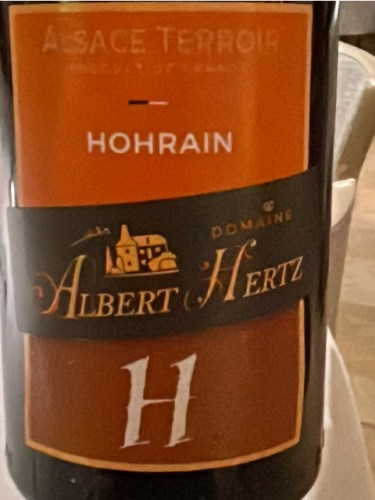 Albert Hertz Hohrain Alsace Terroir | Vivino US