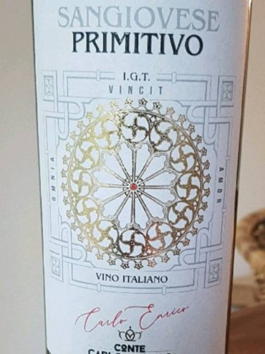 Conte Carlo Enrico Sangiovese - Primitivo | Vivino English