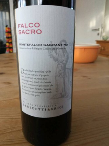 Benedetti Grigi La Gaita del Falco Falco Sacro | Vivino English