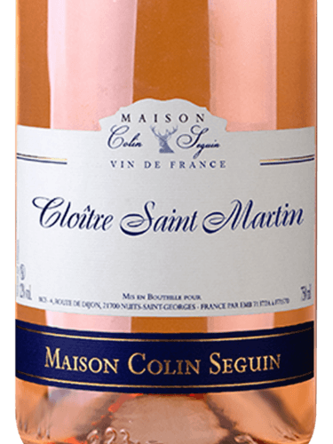 Maison Colin Seguin Cloître Saint Martin Terroir Rosé | Vivino France