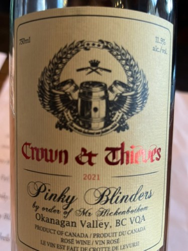 The Hatch Crown + Thieves Pinky Blinders | Vivino Australia