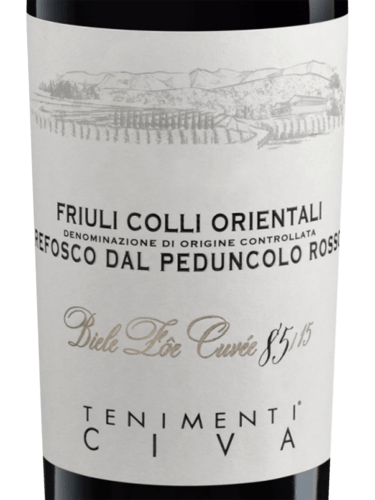 Tenimenti Civa Biele Zôe Cuvée 85/15 Refosco dal Peduncolo Rosso | Vivino US