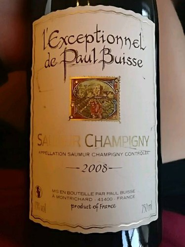 Paul Buisse L’Exceptionnel Saumur Champigny | Vivino Français