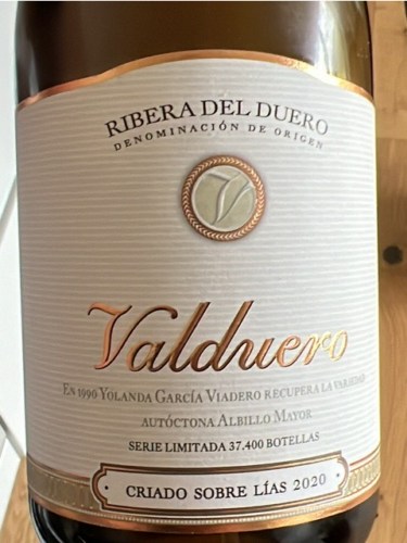 2020 Bodegas Valduero Garcia Viadero Blanco de Albillo | Vivino US