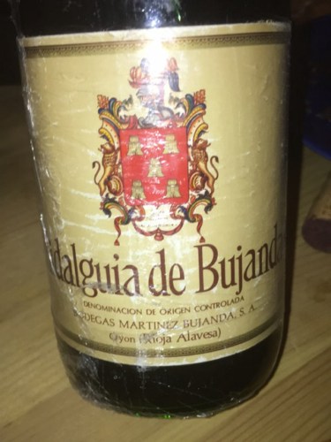 2016 Martinez Bujanda Hidalguia de Bujanda | Vivino US