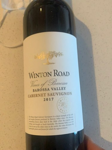 2017 Winton Road Cabernet Sauvignon | Vivino US
