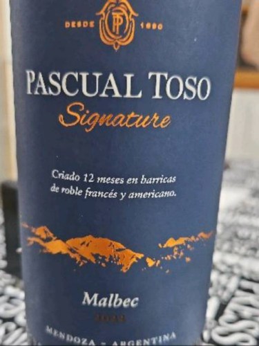 Pascual Toso Signature Malbec | Vivino US