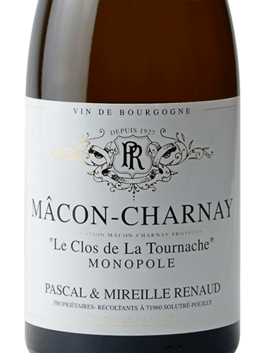 Pascal Renaud Le Clos de la Tournache Monopole Mâcon-Charnay | Vivino ...