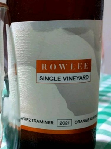 Rowlee Single Vineyard Gewürztraminer | Vivino US